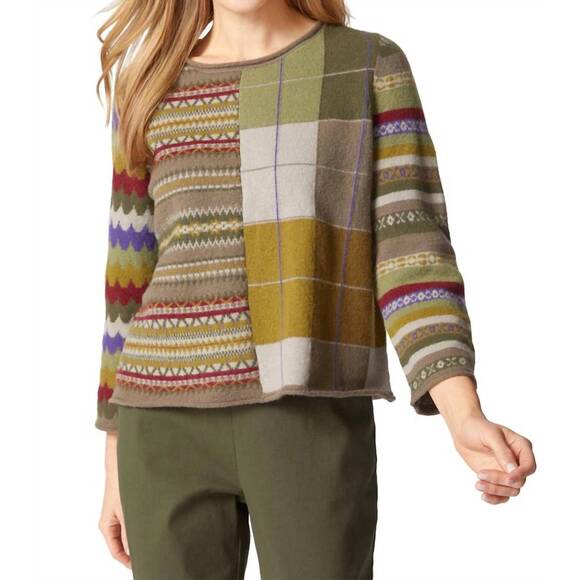 Habitat | Sweaters | New Habitat Womens Winter Whimsy Mix Sweater In ...